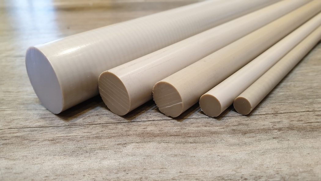PEEK Plastic Engineering Solid Rod | Busy Bee Brushware